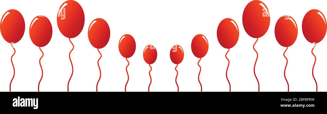 balloon icon illustrated in vector on white background Stock Vector ...