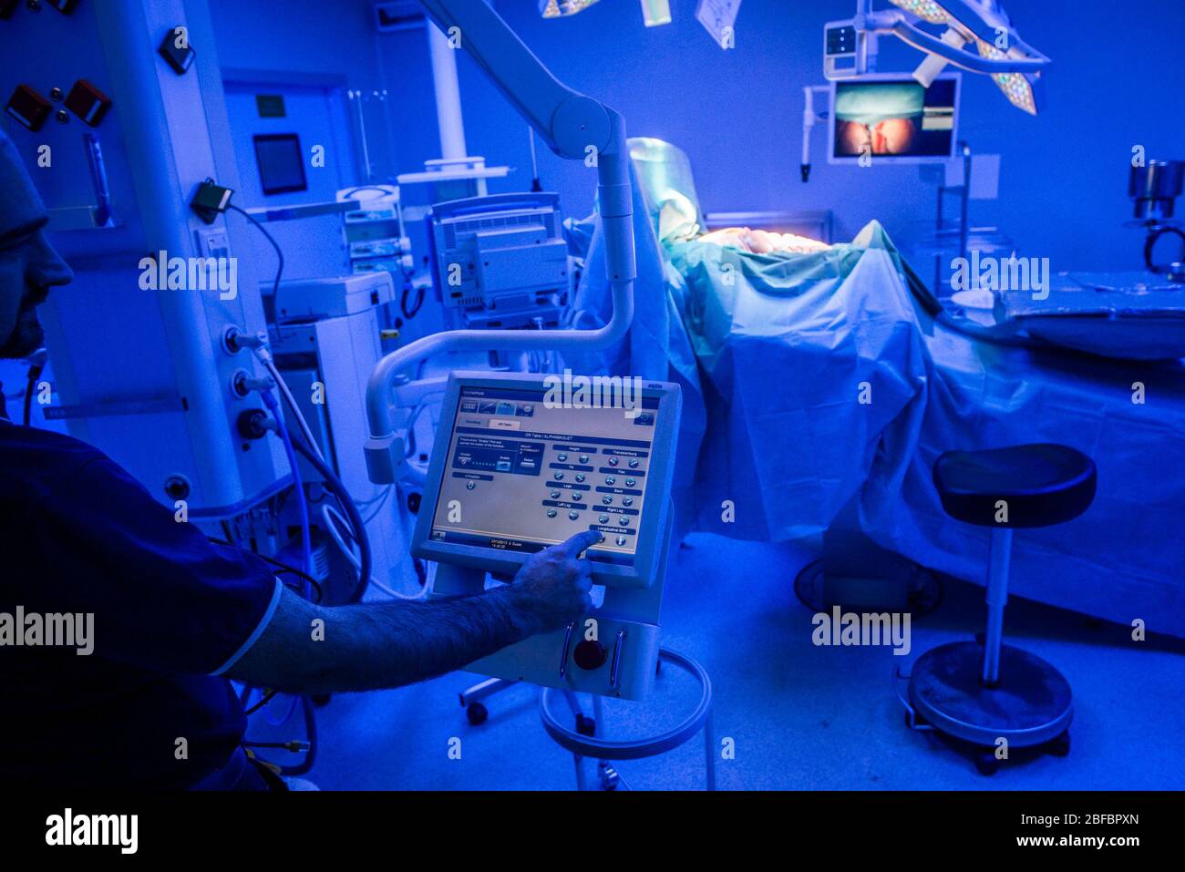 New operation center in Sarajevo hospital Stock Photo - Alamy
