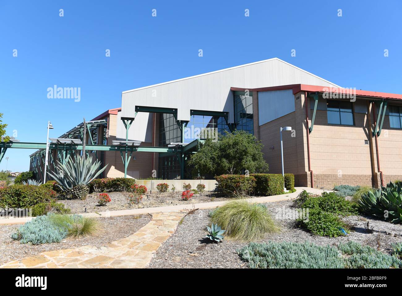 IRVINE, CALIFORNIA - 16 APRIL 2020: The Anteater Recreation Center, ARC ...