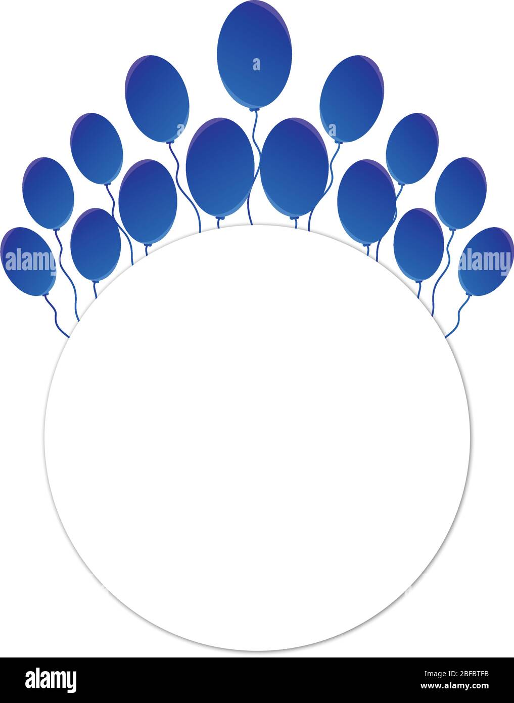 balloon icon illustrated in vector on white background Stock Vector ...