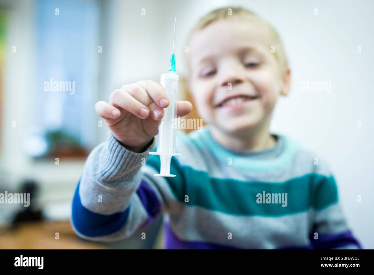 Injection children hi-res stock photography and images - Alamy