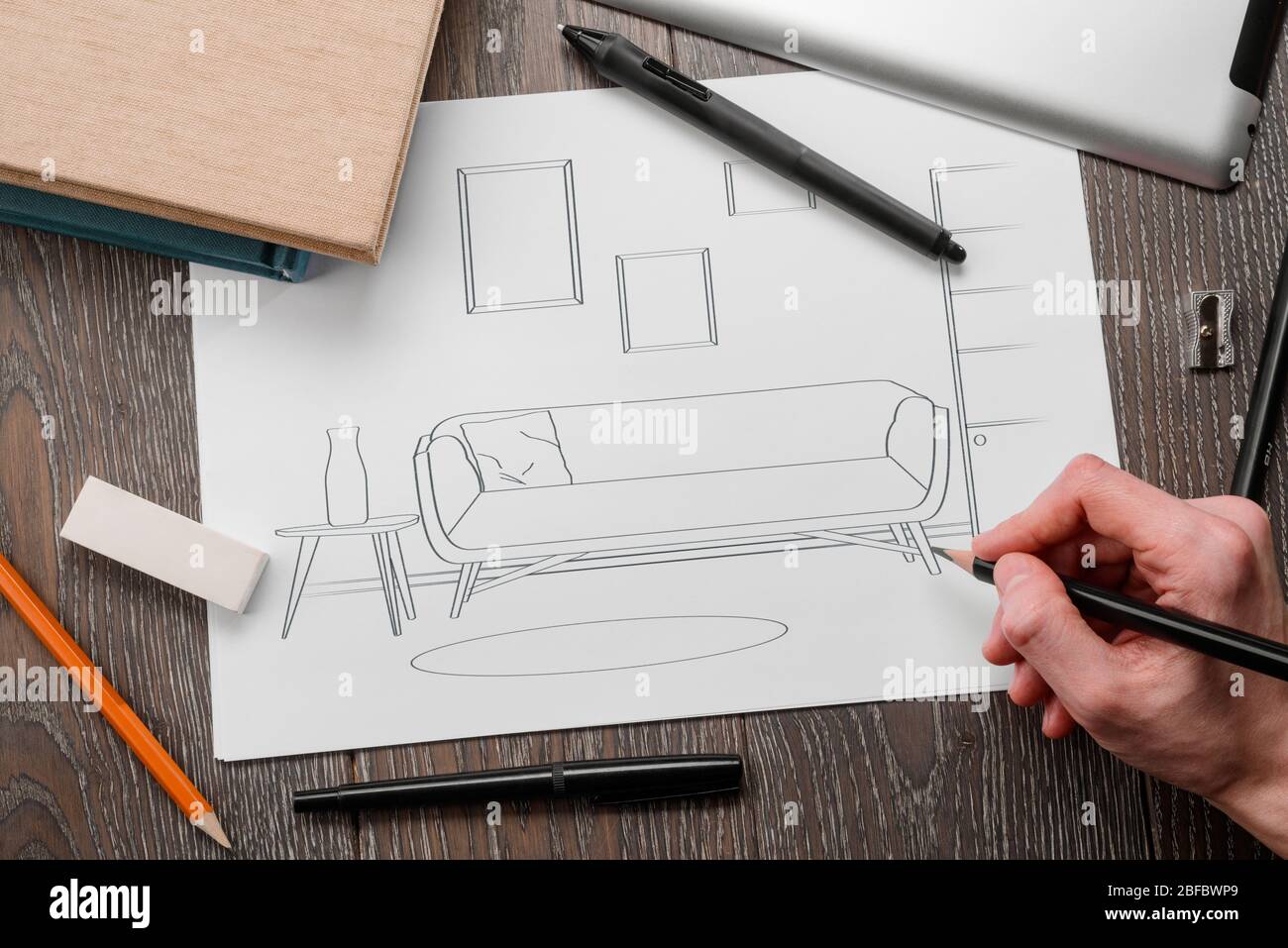 Freehand sketch hi-res stock photography and images - Alamy