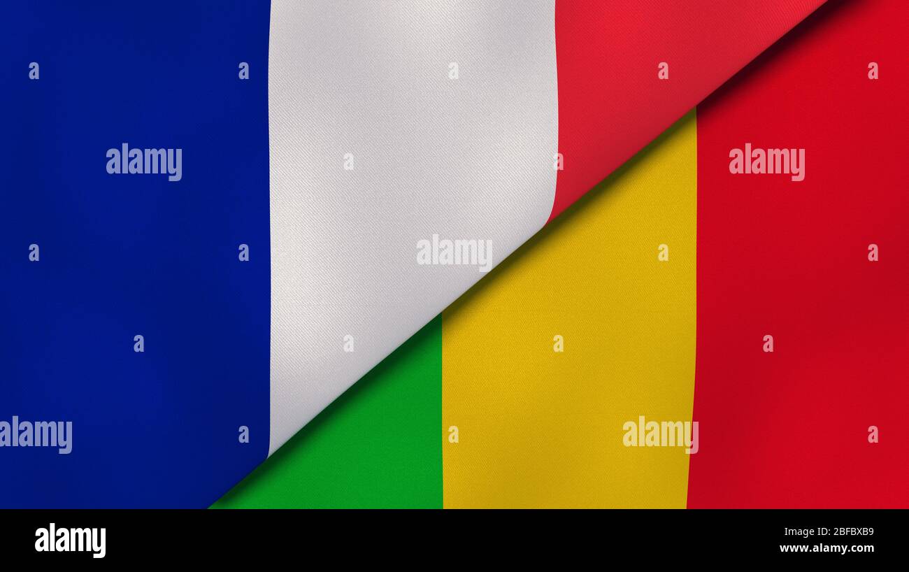 France mali flag hi-res stock photography and images - Alamy