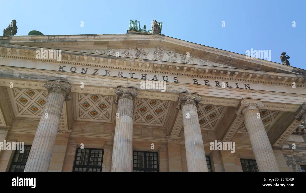 German Concert Hall at Gendarmenmarkt Square in Berlin Stock Photo - Alamy