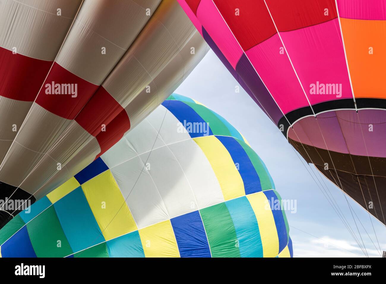 Multiple hot air balloons hi-res stock photography and images - Alamy