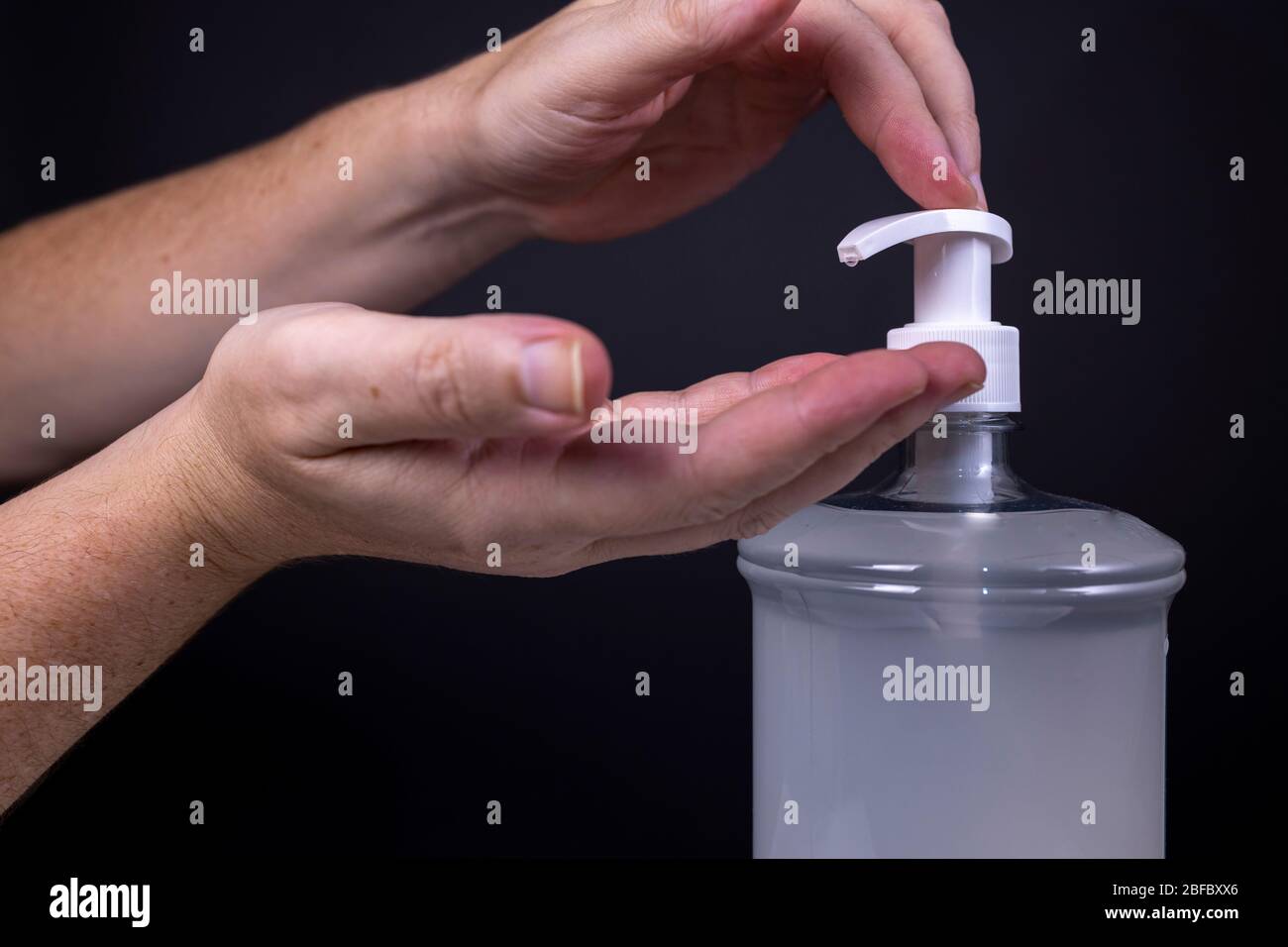 Antiseptic application hi-res stock photography and images - Alamy
