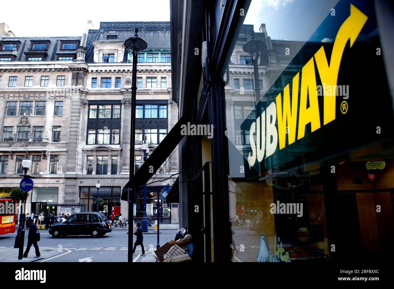 Exterior of a Subway store Stock Photo - Alamy