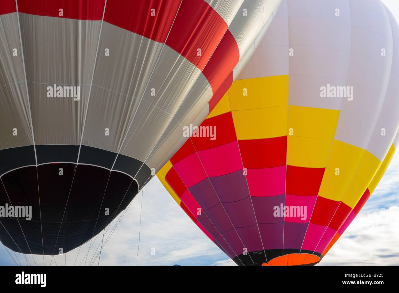 Multiple hot air balloons hi-res stock photography and images - Alamy