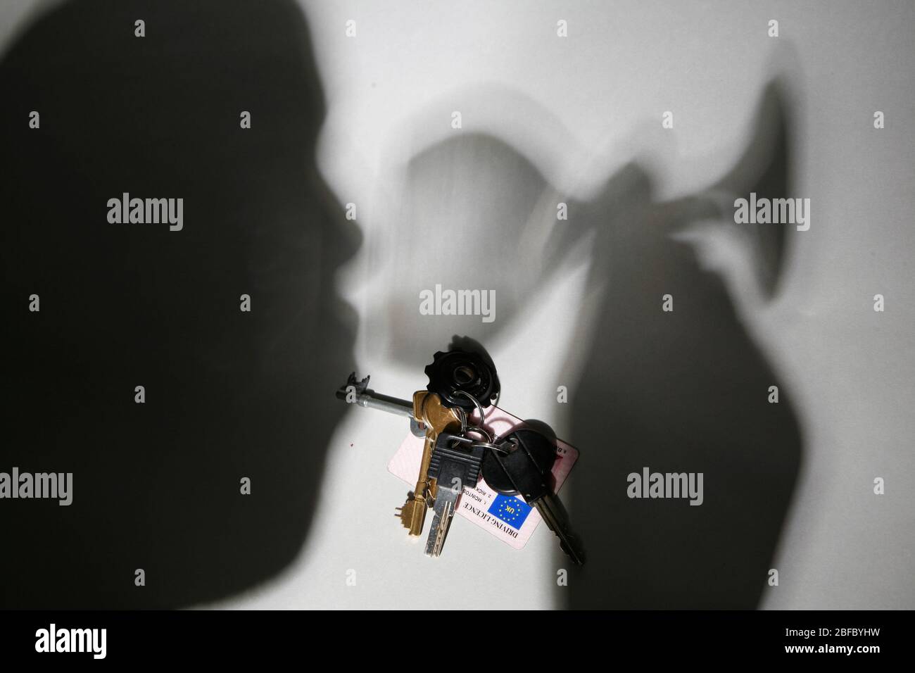 Alcohol and driving licence a hi-res stock photography and images - Alamy