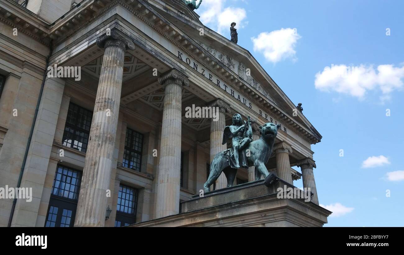 German Concert Hall at Gendarmenmarkt Square in Berlin Stock Photo - Alamy