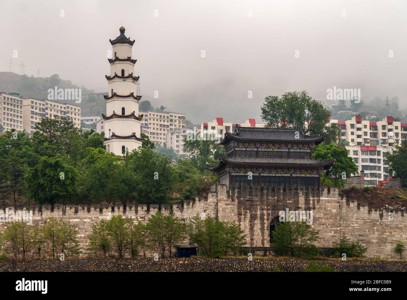 Baidicheng, China - May 7, 2010: Qutang Gorge on Yangtze River ...