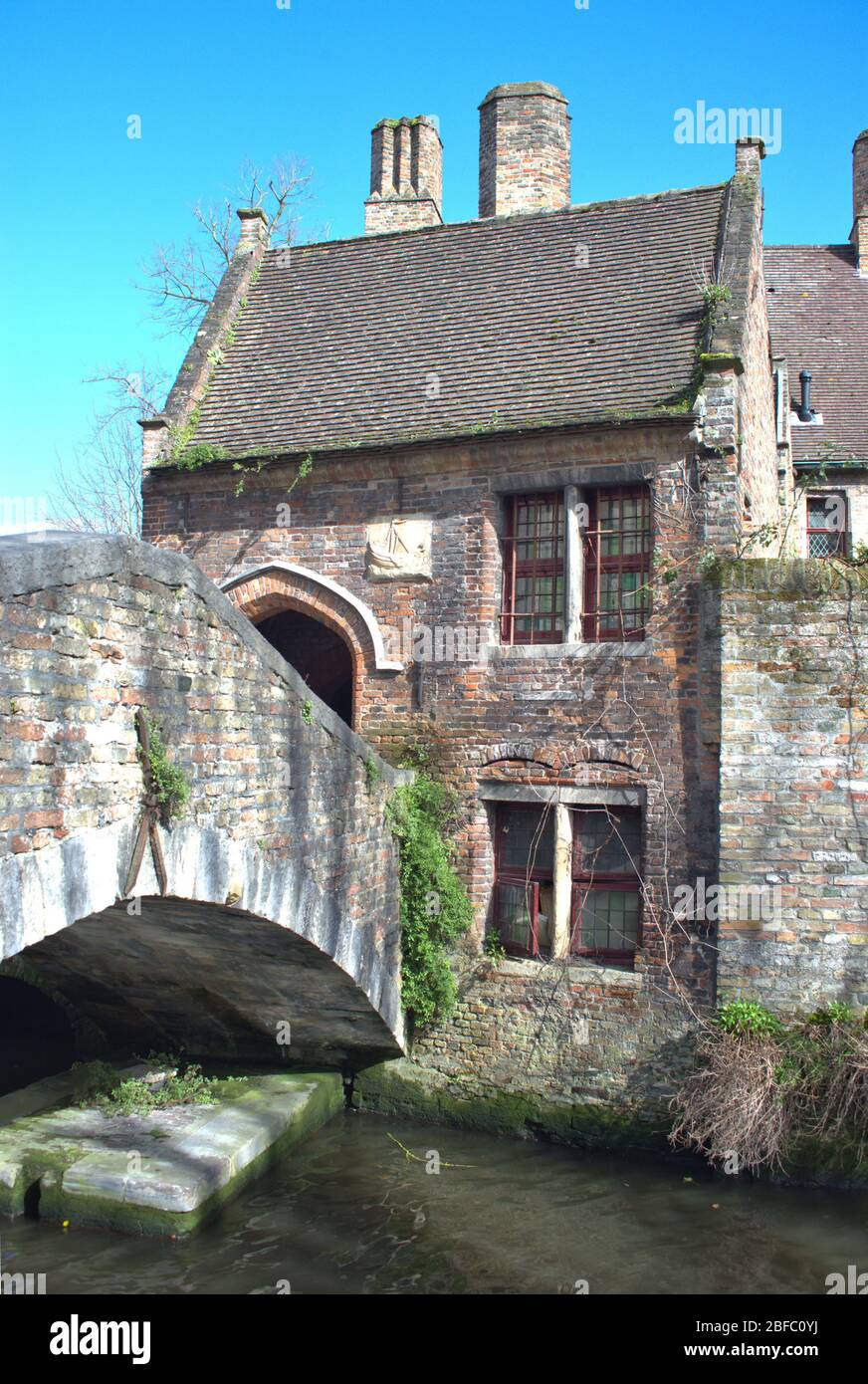 Boniface Bridge (Bonifaciusbrug), Bruges, Belgium Stock Photo - Alamy