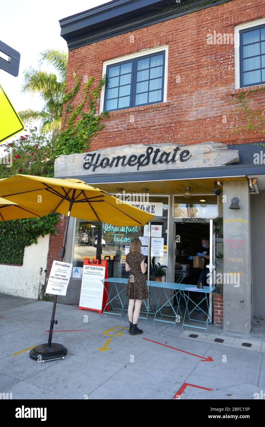 Los Angeles, California, USA 17th April 2020 A general view of ...