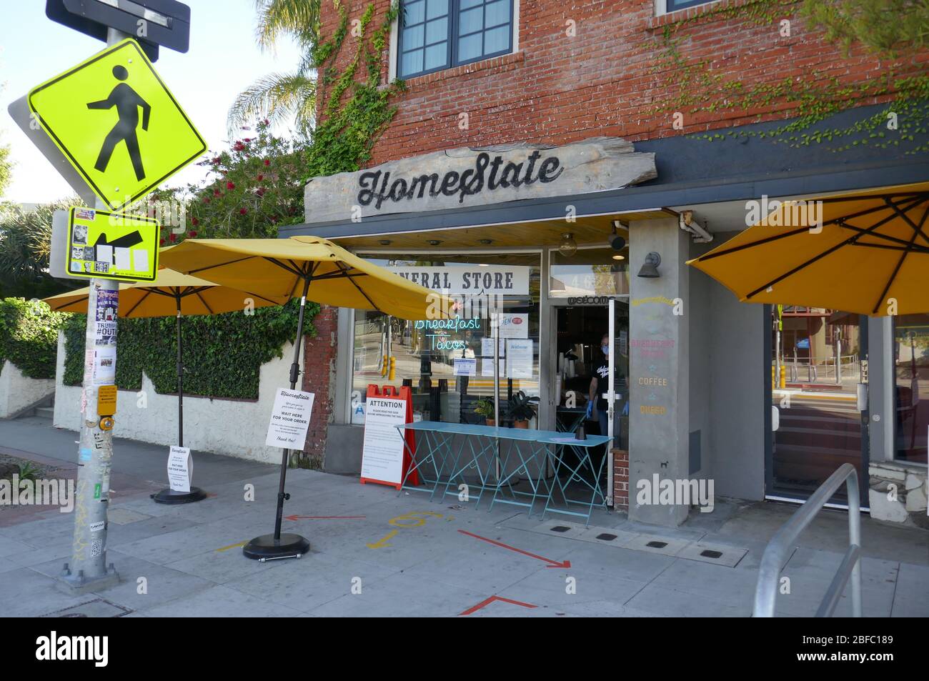 Los Angeles, California, USA 17th April 2020 A general view of ...