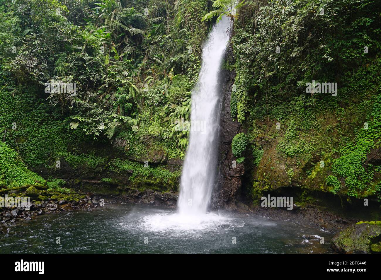 Curug Sawer Waterfall, Situ Gunung, Sukabumi, West Java, Indonesia ...