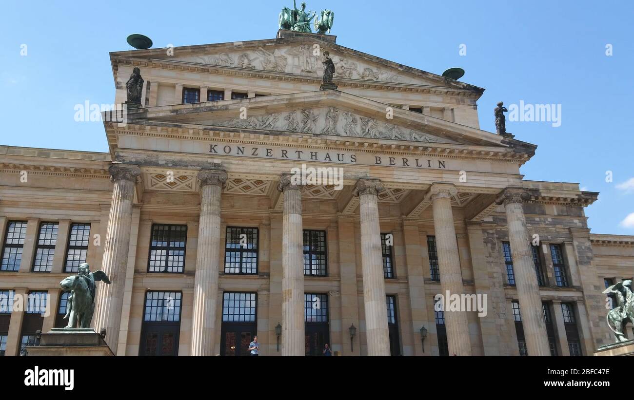 German Concert Hall at Gendarmenmarkt Square in Berlin Stock Photo - Alamy