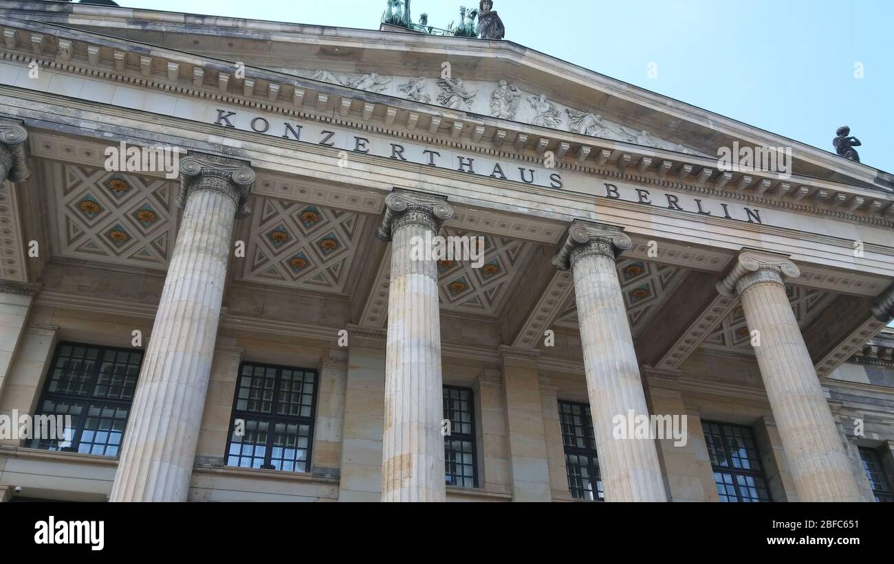 German Concert Hall at Gendarmenmarkt Square in Berlin Stock Photo - Alamy