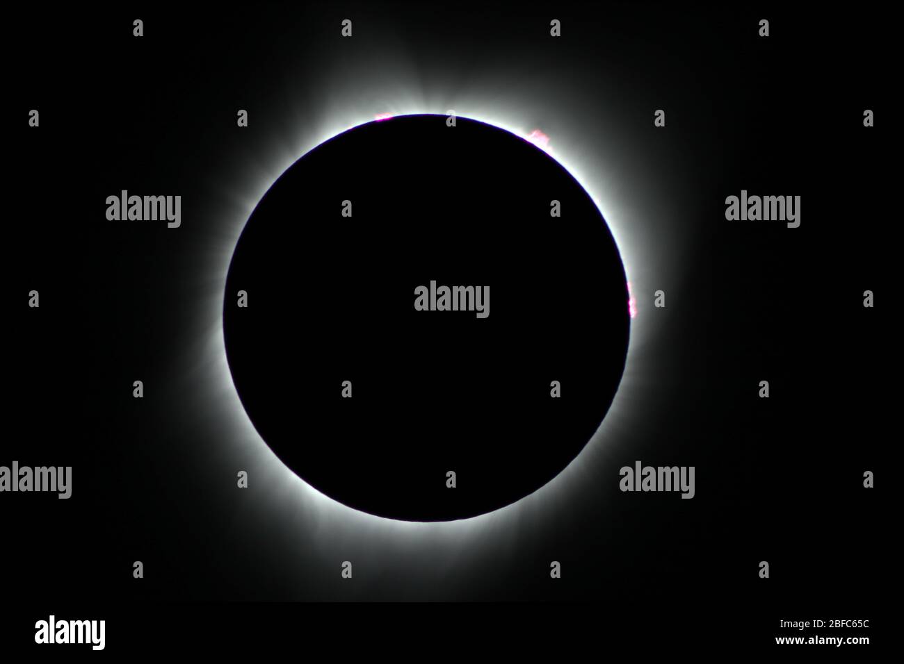 Phases of the total solar eclipse Stock Photo - Alamy