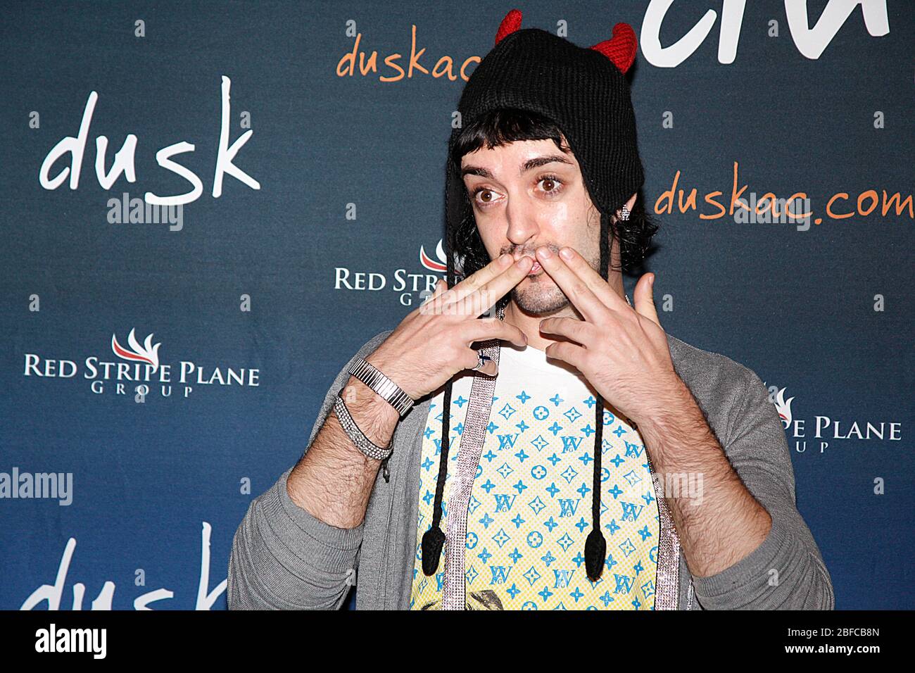 Lady Gaga's DJ, Space Cowboy pictured at the official Party Rock Tour ...