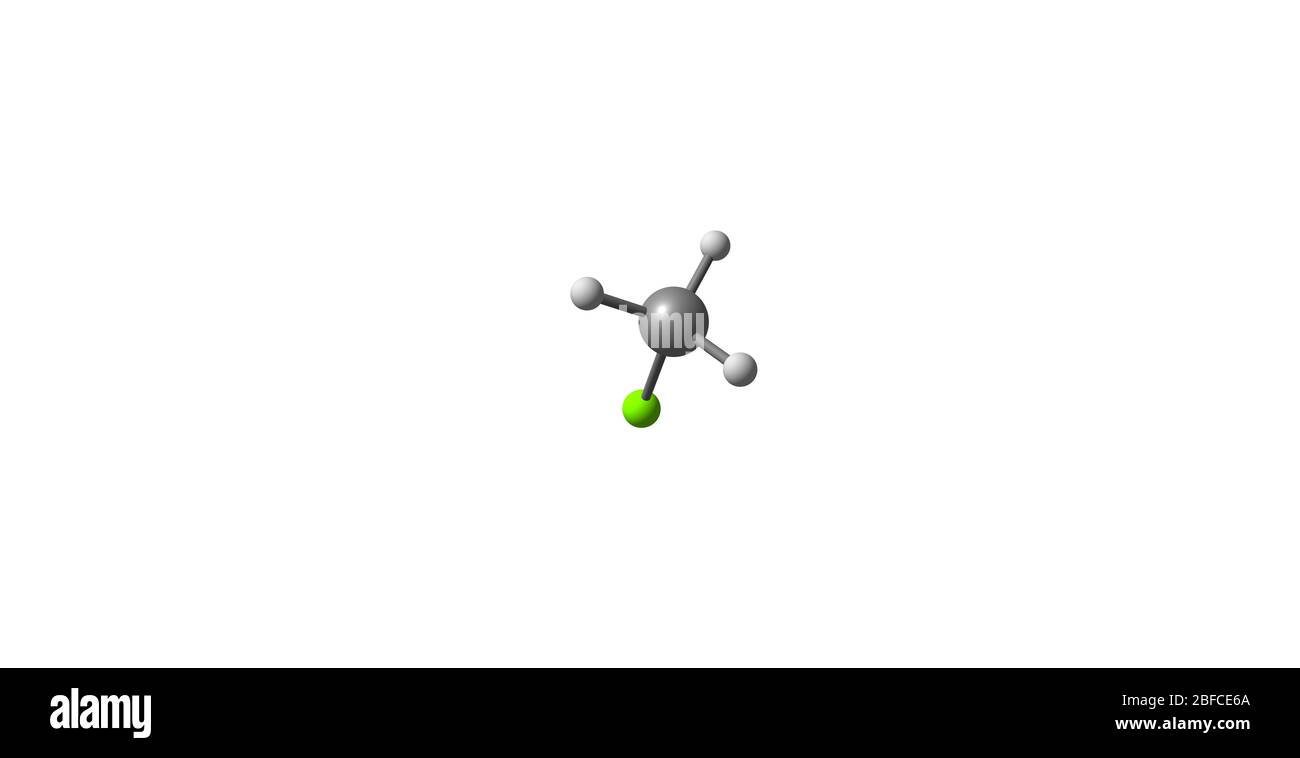 Chloromethane or methyl chloride is a chemical compound of the group of ...