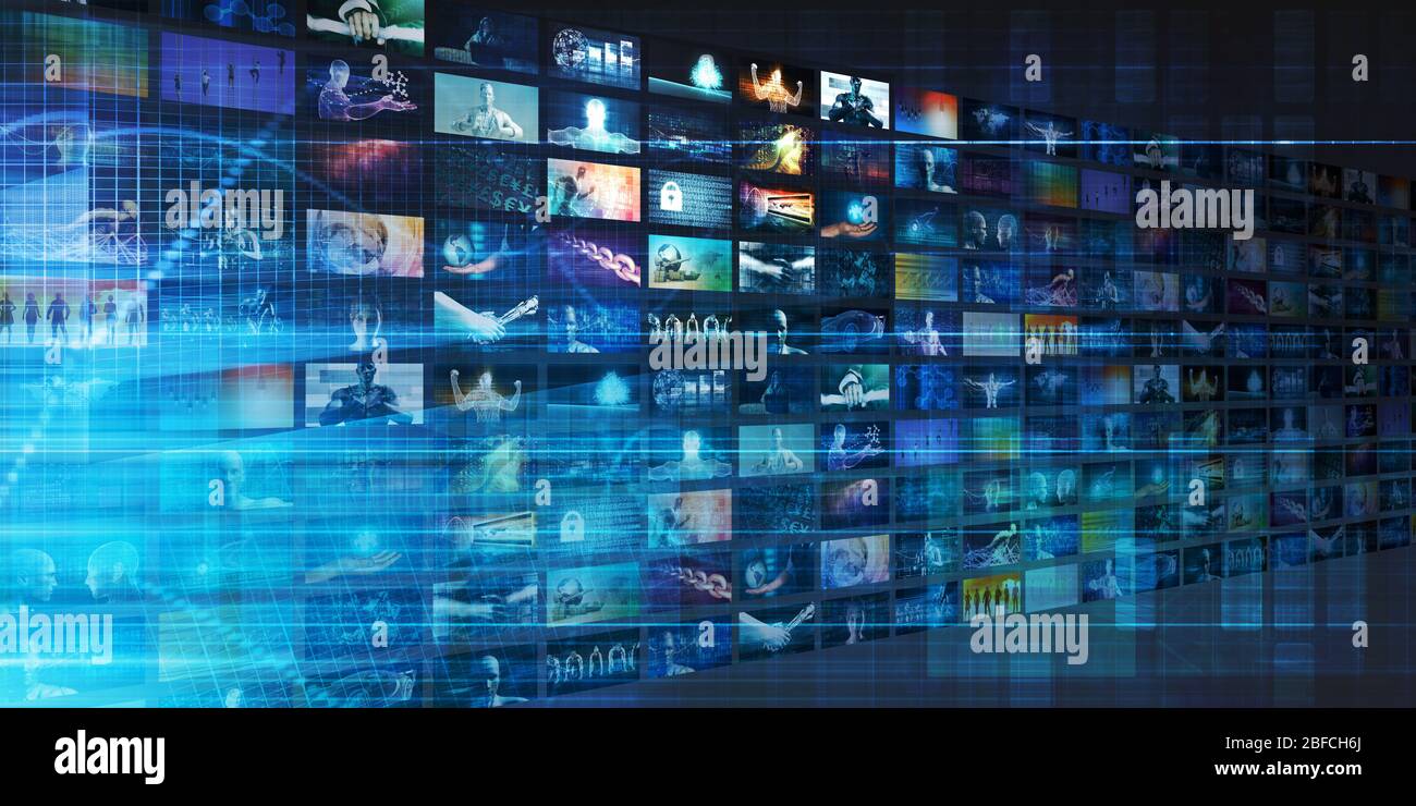 Video streaming solutions hi-res stock photography and images - Alamy