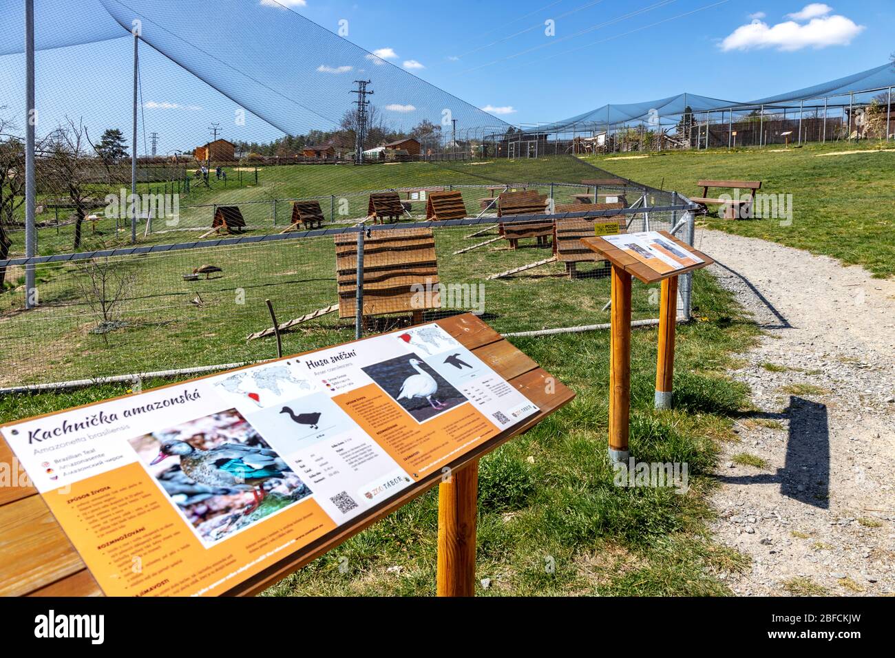 ZOO, Tábor, Jižní Čechy, Česká republika / zoological garden, town ...