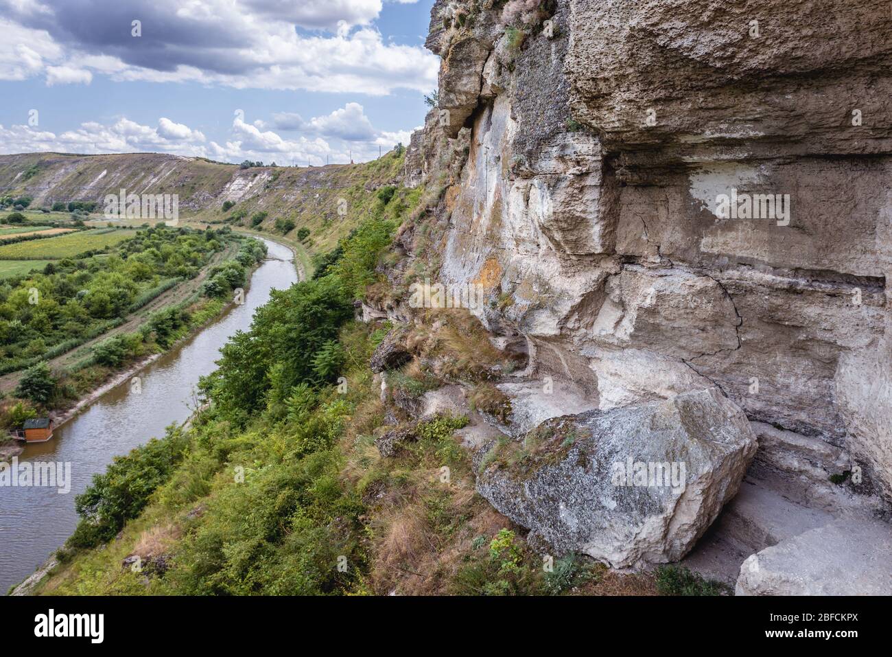 View from monks cave in Orheiul Vechi - Old Orhei historical and ...