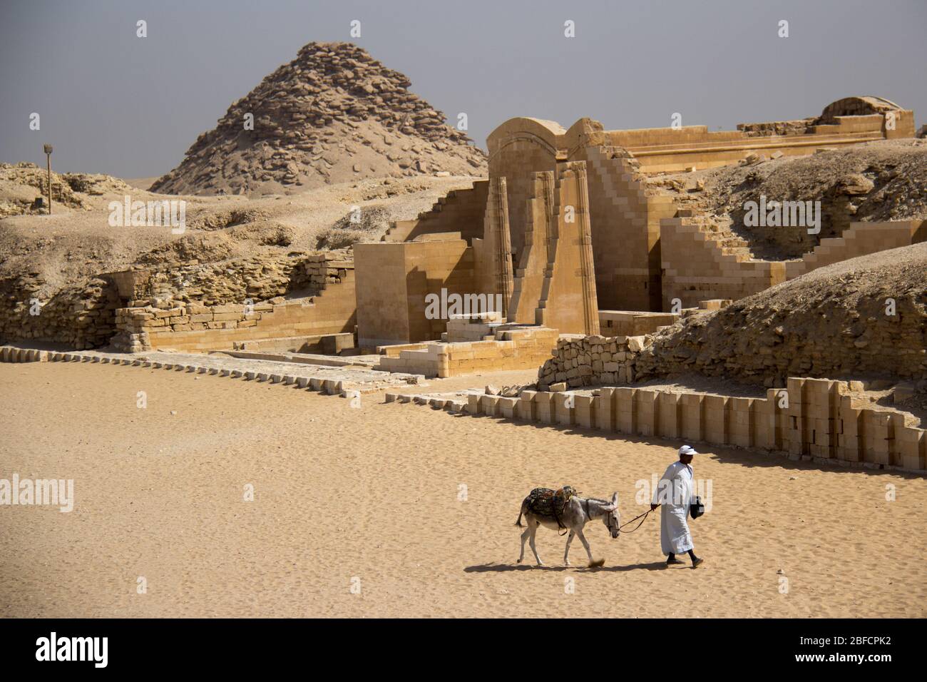 Funerary complex of djoser hi-res stock photography and images - Alamy