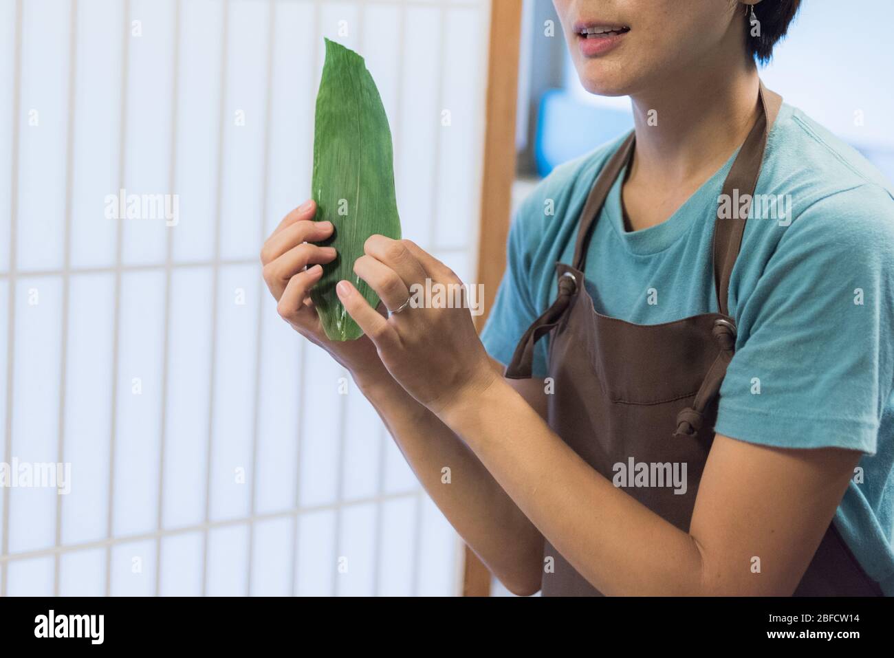 Preparation of homemade typical countryside dish with local products ...