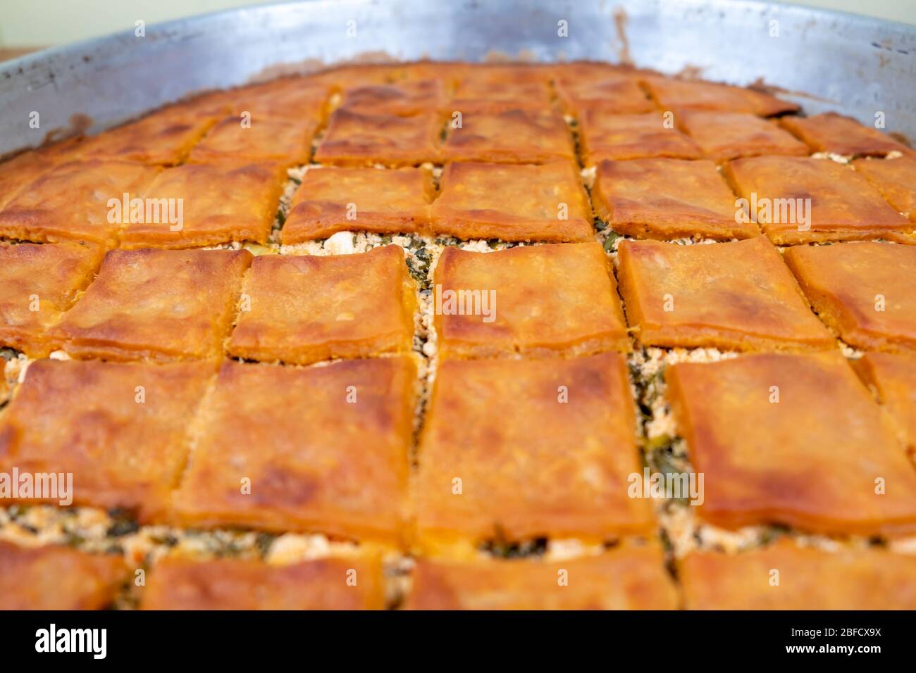 Turkish style homemade cheese patty. Turkish known as "peynirli borek ...