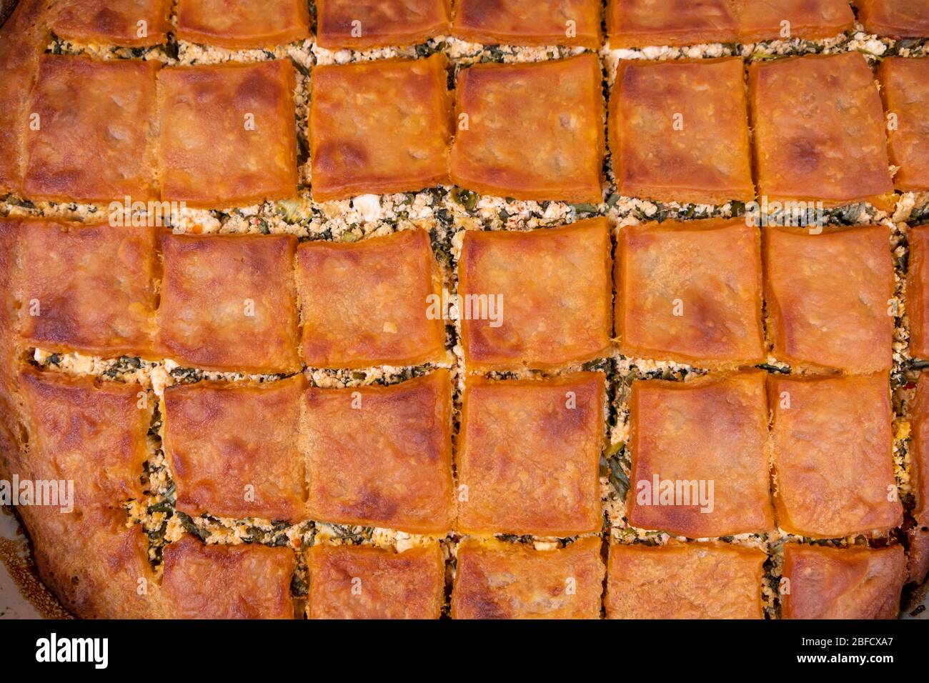 Turkish style homemade cheese patty. Turkish known as "peynirli borek ...