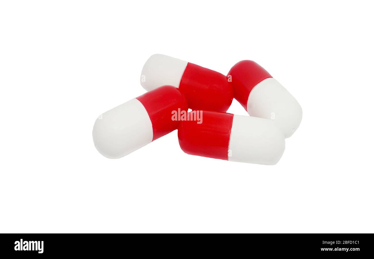 A drug in white background Stock Photo - Alamy