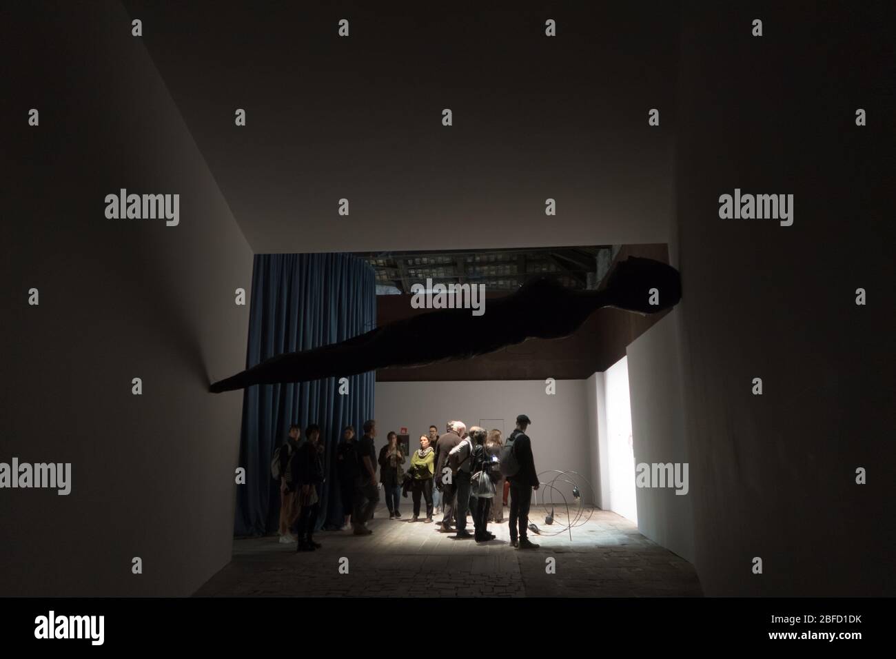 The artwork inside the Gucci sponsored Italian Pavilion at the Venice ...