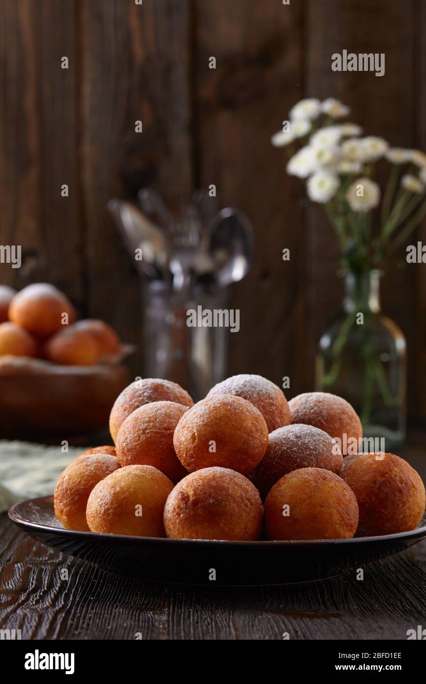 Cottage cheese donuts hi-res stock photography and images - Alamy