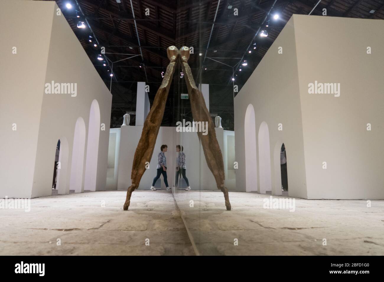The artwork inside the Gucci sponsored Italian Pavilion at the Venice ...