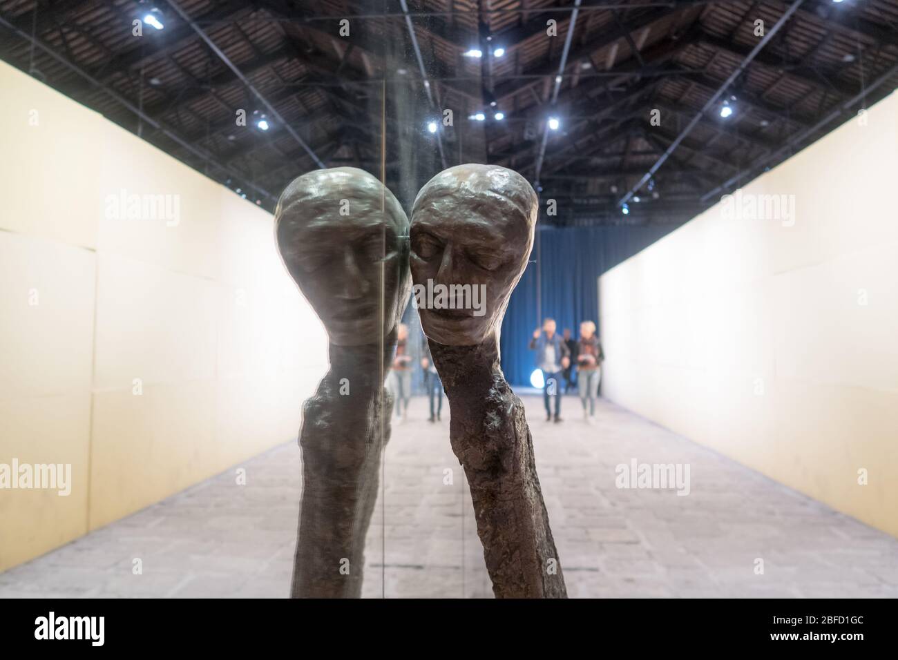 The artwork inside the Gucci sponsored Italian Pavilion at the Venice ...