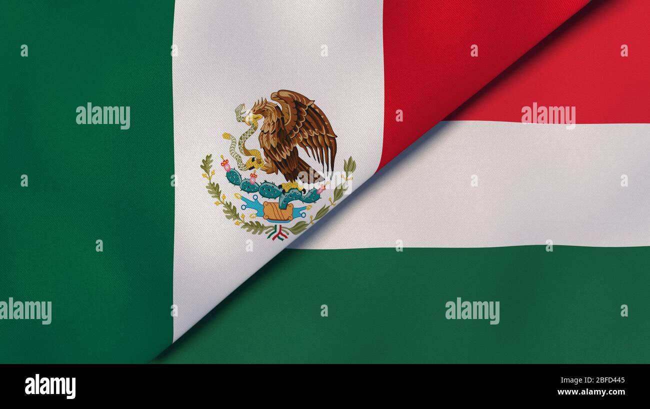 Mexico hungary flag hi-res stock photography and images - Alamy
