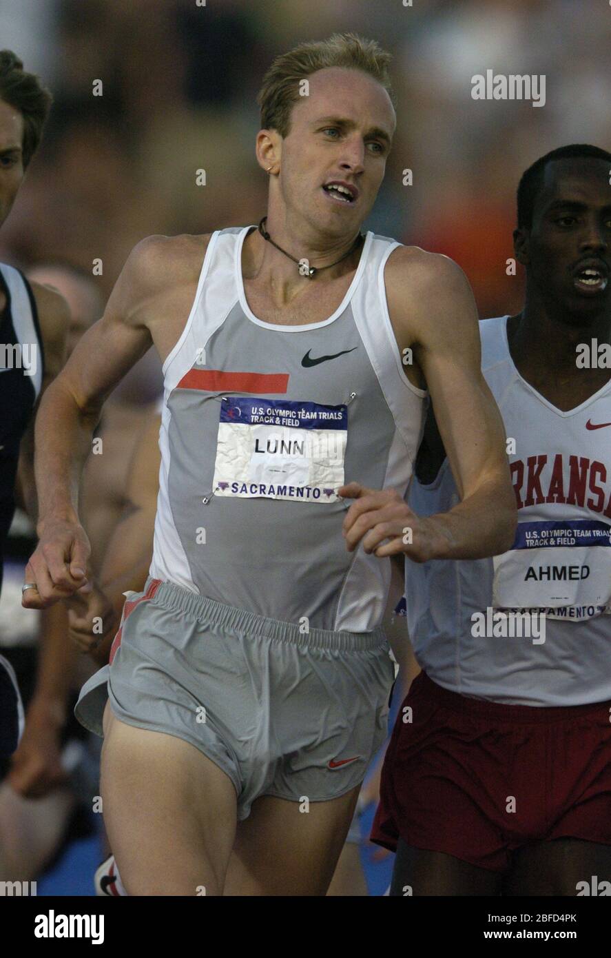 Sacramento, United States. 15th July, 2004. Jason Lunn finishes third ...