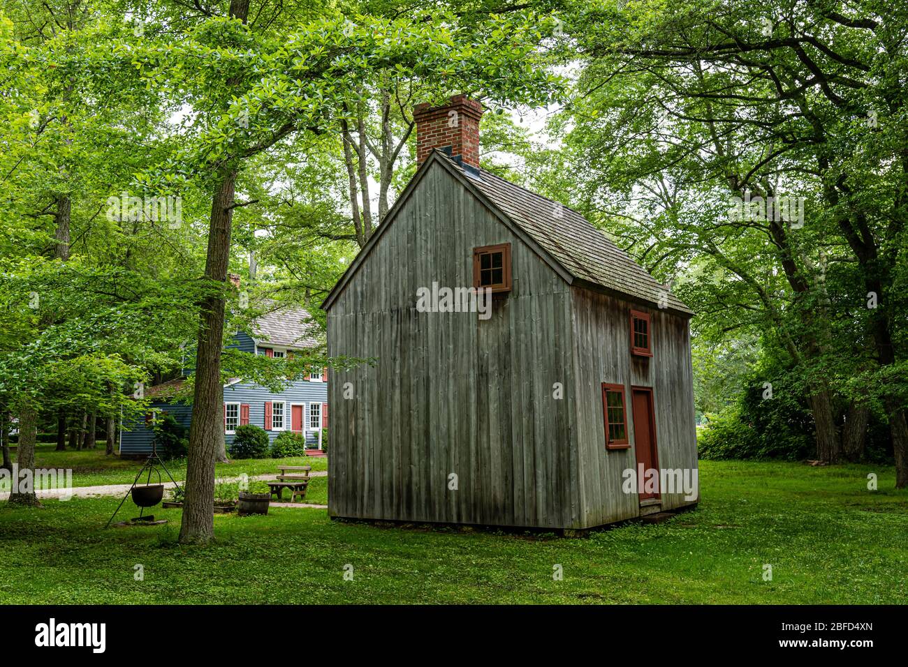 Cold Spring Village, Cape May, NJ, USA - June 18, 2019: Coxe Hall ...