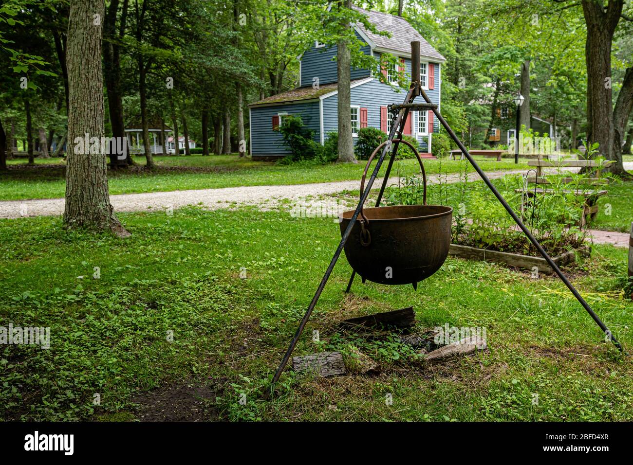 Cold Spring Village, Cape May, NJ, USA - June 18, 2019: historic ...