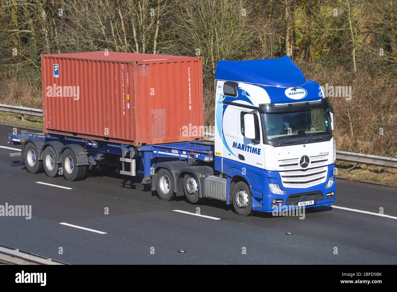Maritime Haulage delivery trucks,container lorry, transportation, truck ...