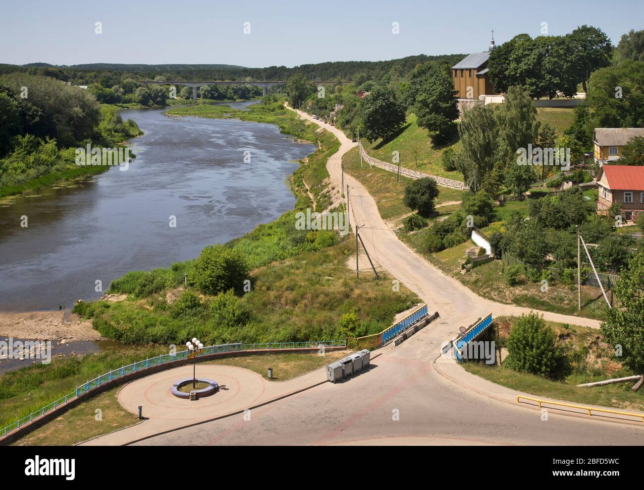 Neman river in Grodno. Belarus Stock Photo - Alamy