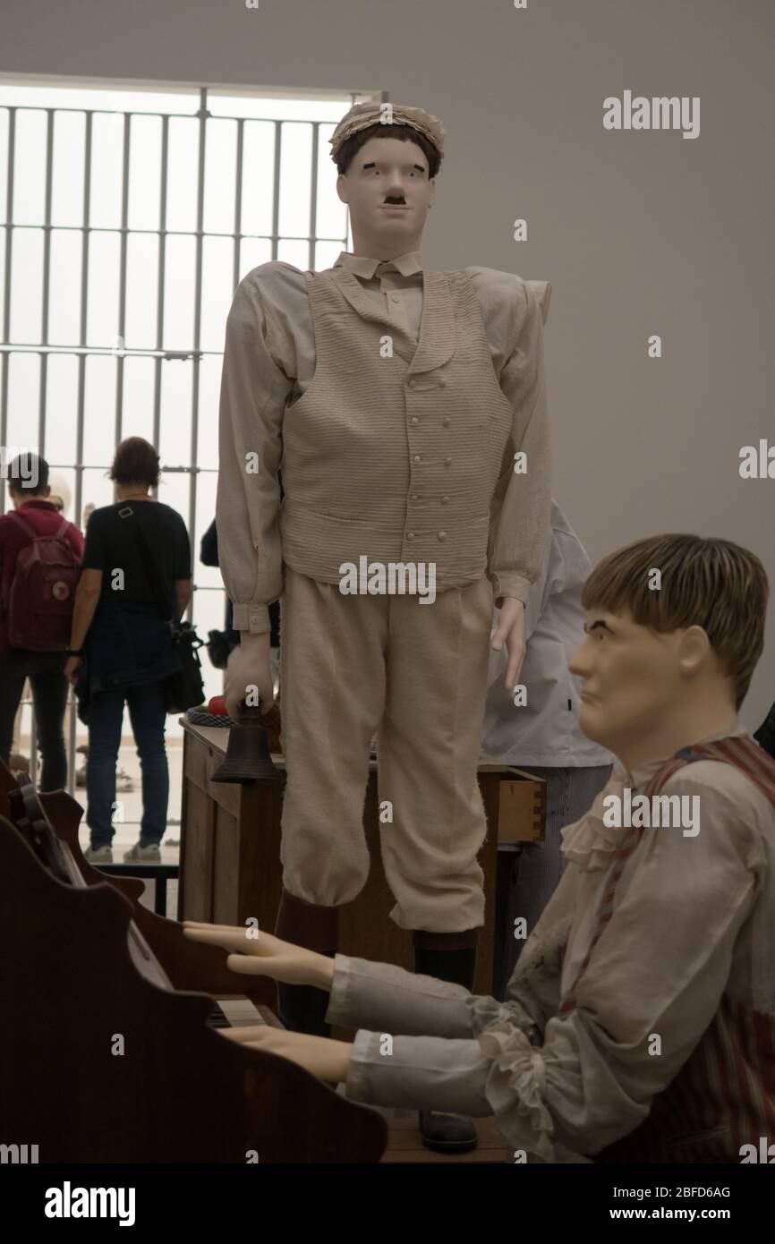 The Belgian Pavilion of the Venice Biennale showing the Mondo Cane, an ...