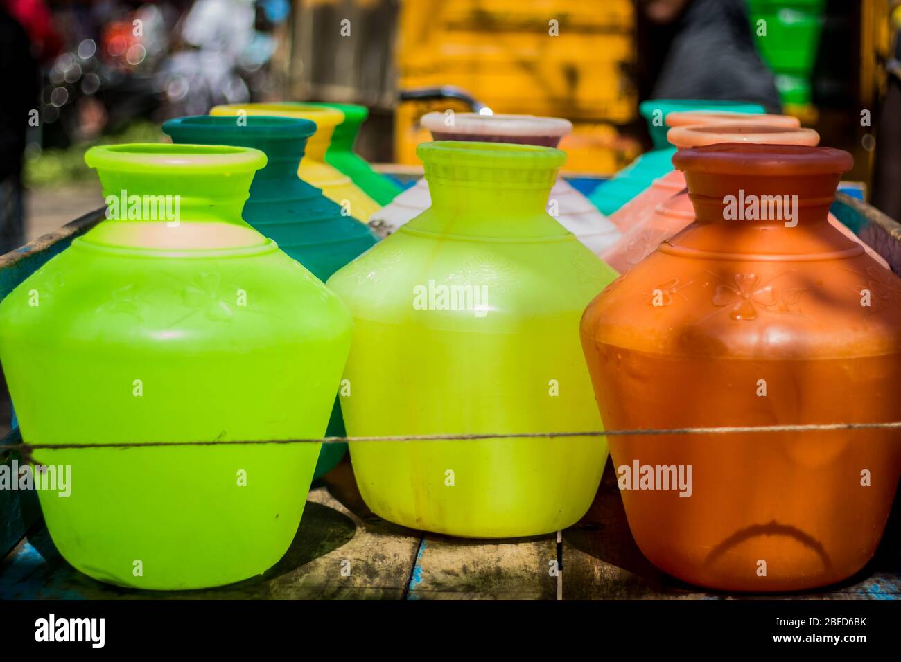 Plastic kudam hi-res stock photography and images - Alamy
