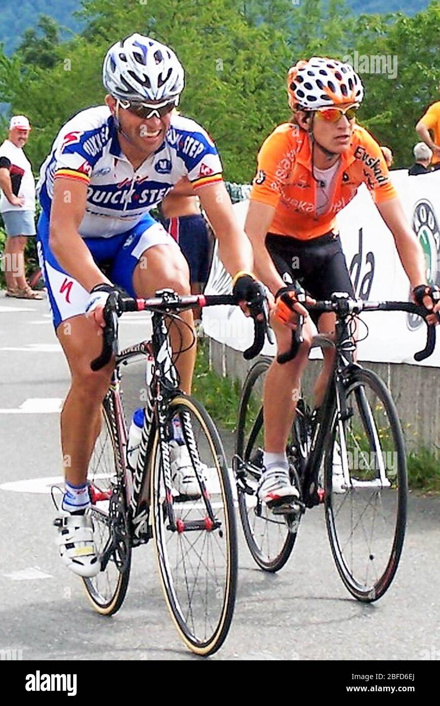 Stijn Devolder of Quick Step during the Tour de France 2008, Stage 10 ...
