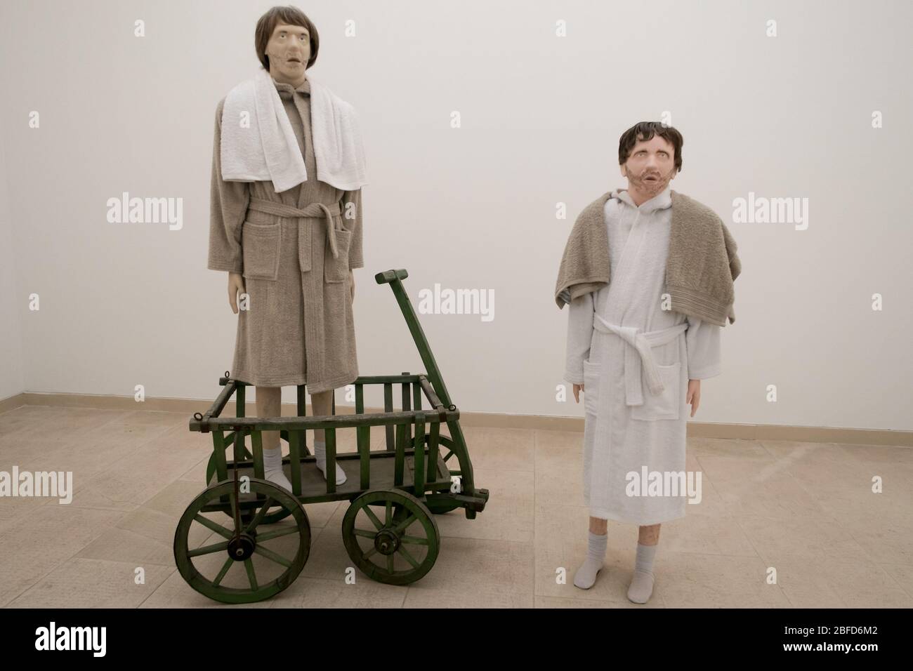 The Belgian Pavilion of the Venice Biennale showing the Mondo Cane, an ...