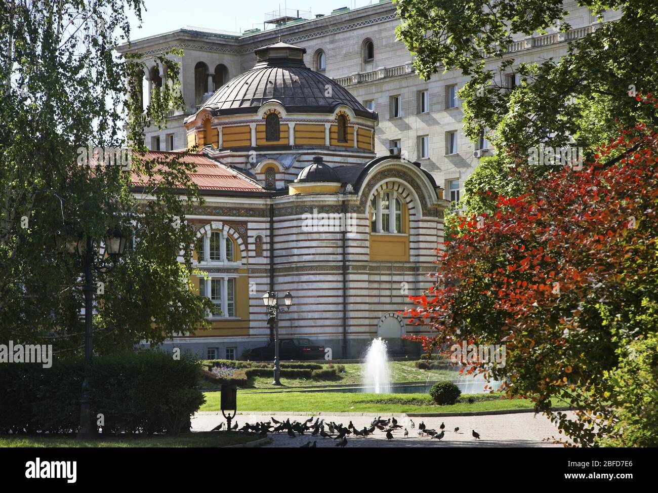 Central Mineral Baths in Sofia. Bulgaria Stock Photo - Alamy