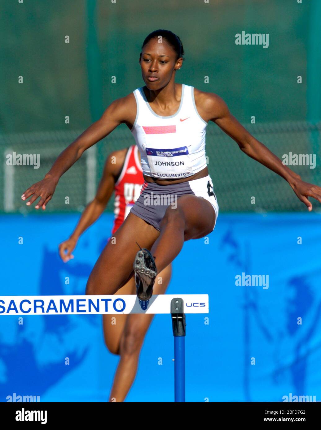 Sheena Johnson aka Sheena Tosta wins women's 400-meter quarterfinal ...