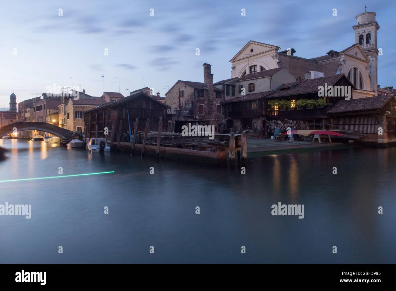 Empty canal hi-res stock photography and images - Alamy