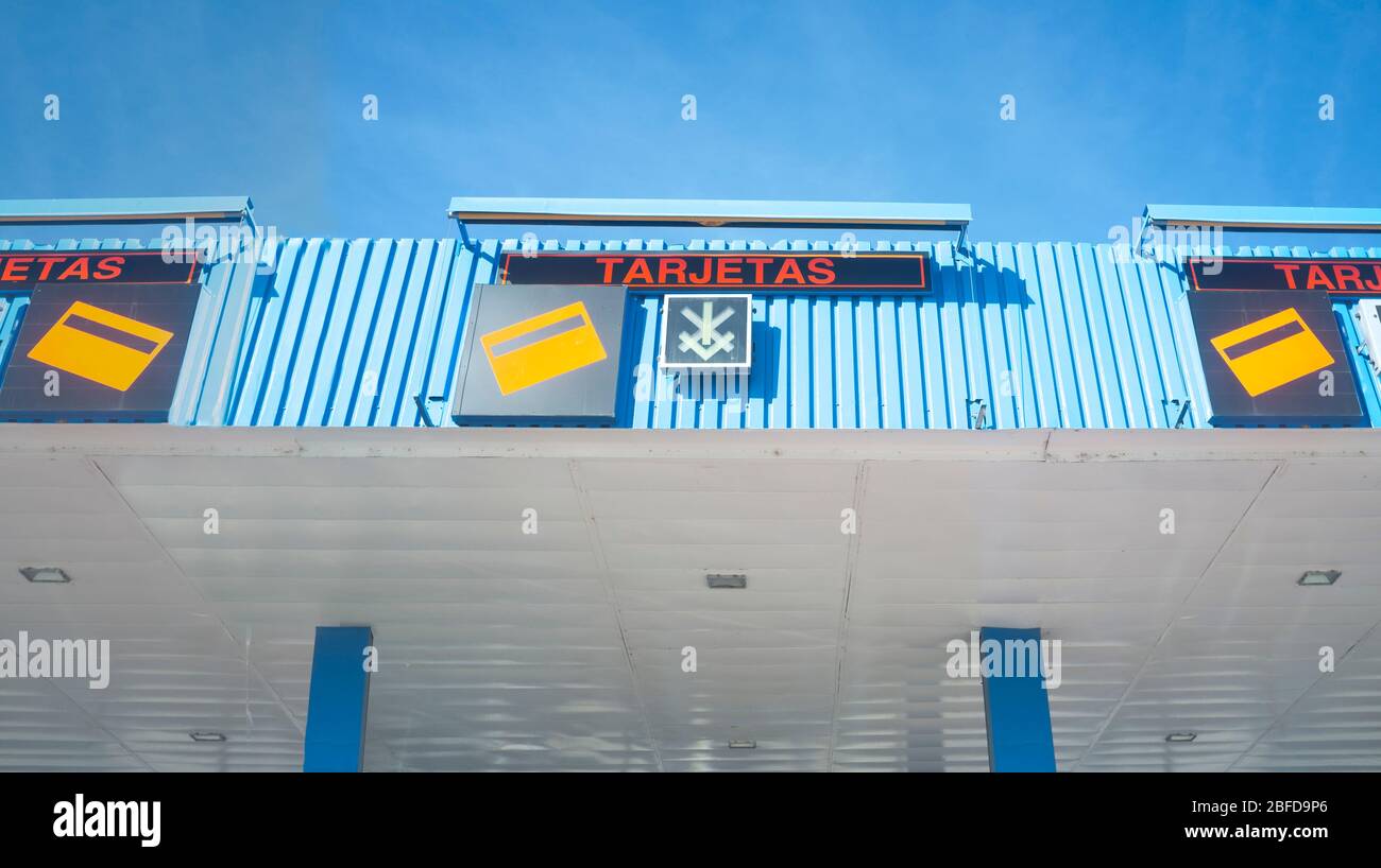 Toll gate hi-res stock photography and images - Alamy